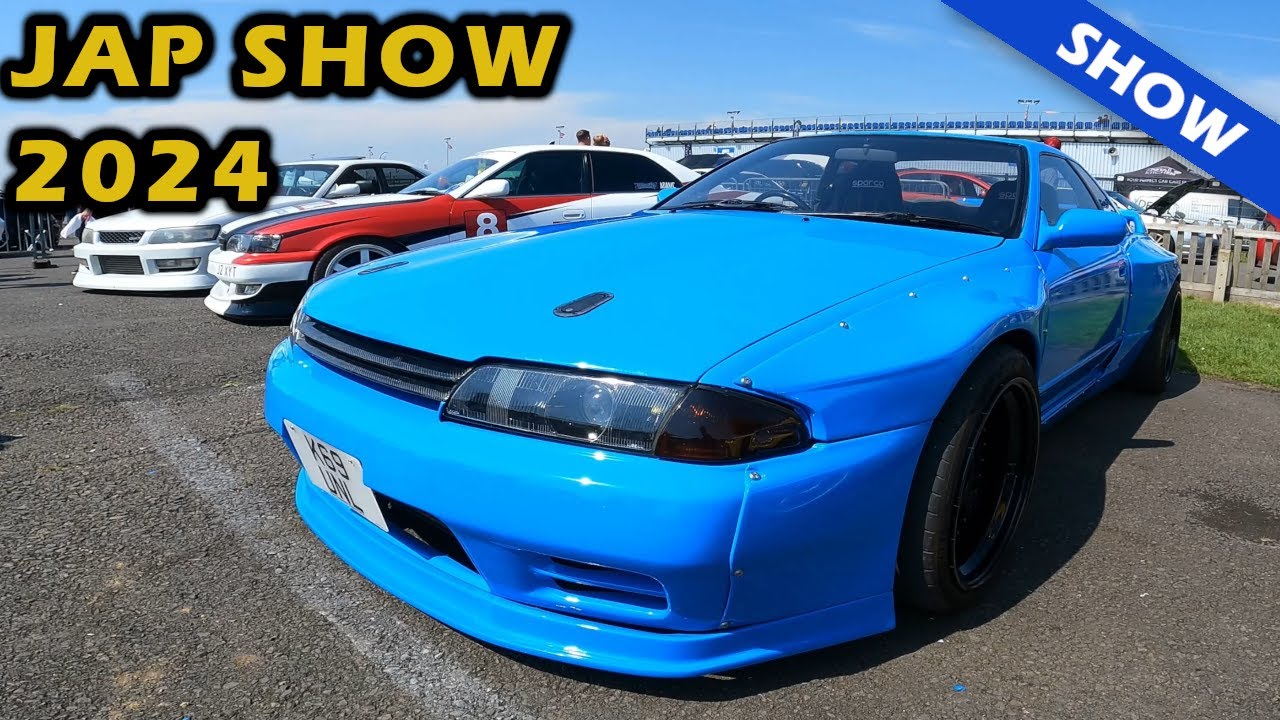Modified Japanese Cars Show at Santa Pod - JapShow 2024 - YouTube