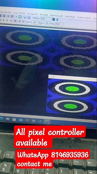 pixel led controller programing software// t1000s pixel led controller program - YouTube