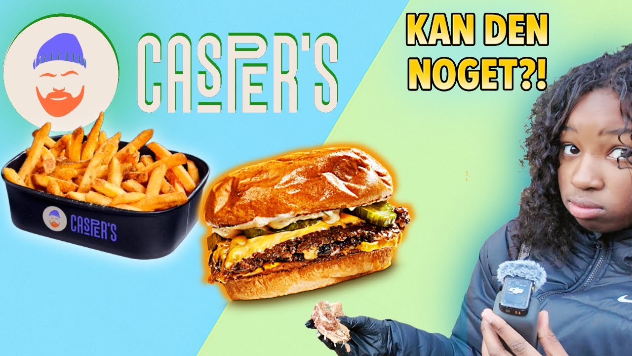 🍔🔥 Vi TESTER Casper Drømme’s BURGER – Lad os se hvad den kan! - YouTube