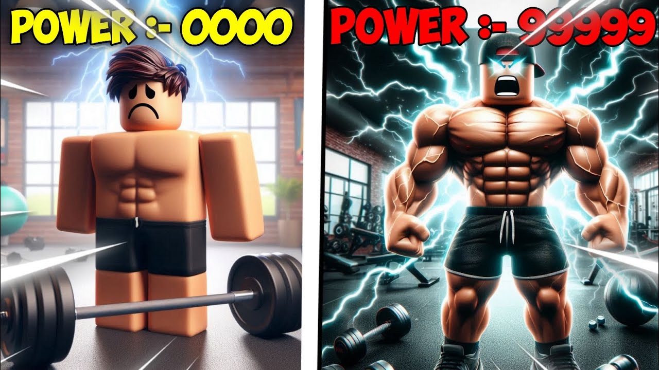 HOW I BECAME THE STRONGEST PLAYER IN GYM LEAGUE 😱 | Roblox - YouTube