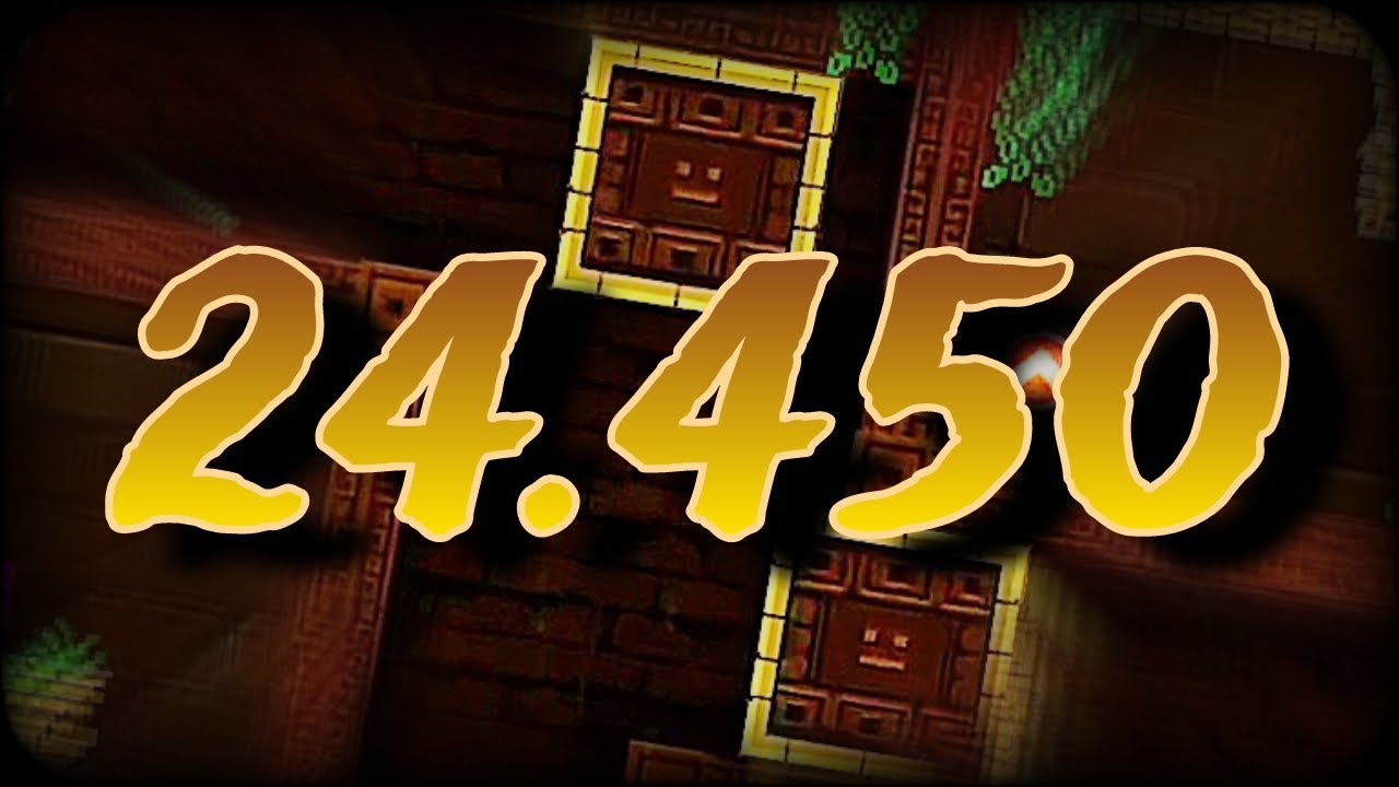 [Geometry Dash] "ShiftLeaf Temple" 24.450 Speedrun - YouTube