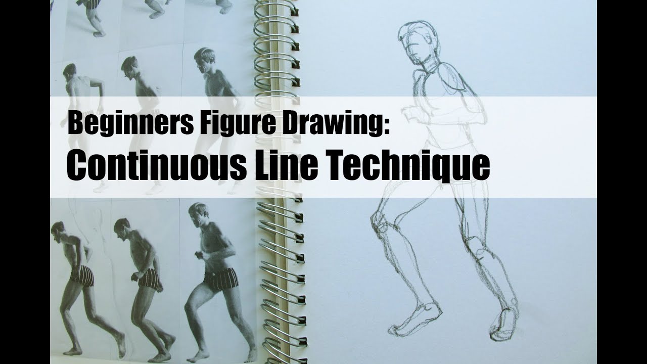 Beginners Figure Drawing Continuous Line Drawing - YouTube