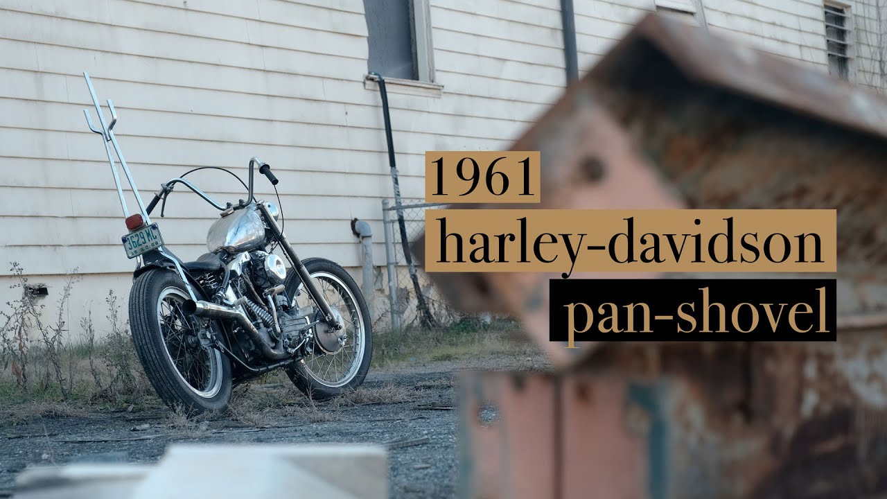 1961 Harley-Davidson Pan-Shovel Start Up - YouTube