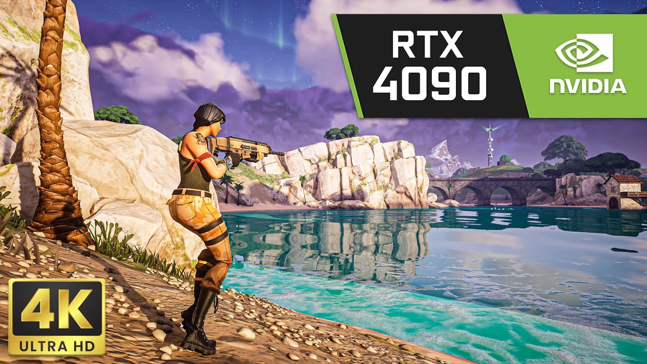 Fortnite | 4K Max Settings ( RTX ON / DLSS ON ) | RTX 4090 - YouTube