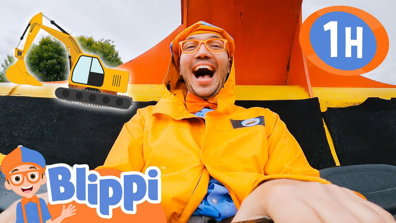 Blippi’s Digger Discoveries | Construction Vehicles For Kids | Kids TV ...