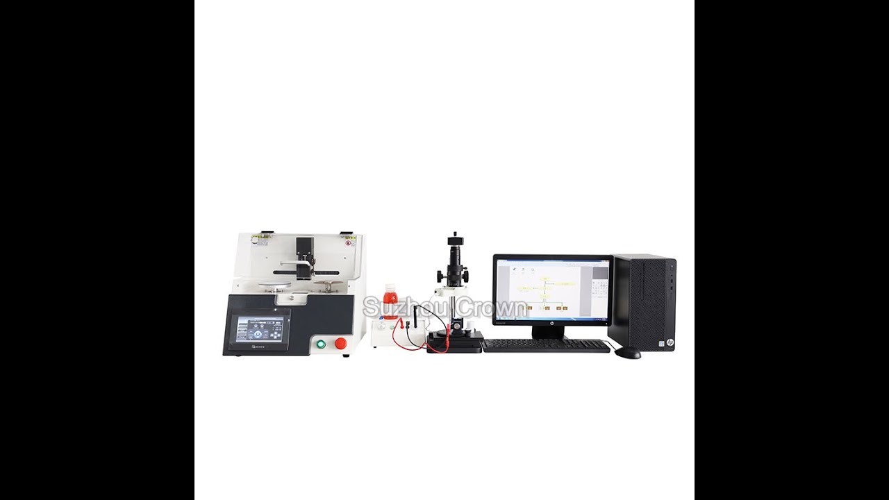 Automatic terminal cross section analyzer terminal testing machine ...