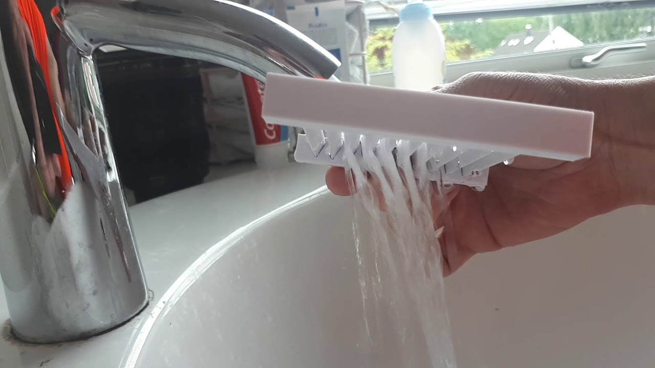 Initial test of a 3D printed coanda screen filter... - YouTube