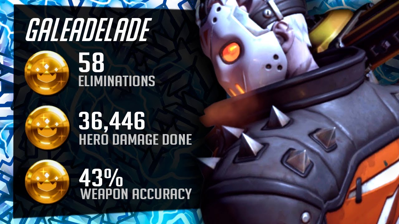 Gale showing his Insane Soldier 76 skill! 58 elims! [ Overwatch Season ...