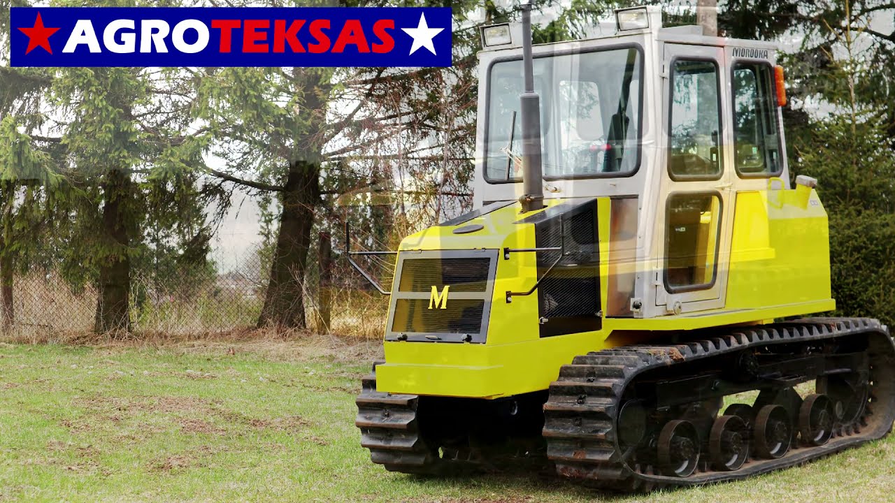 MAROOKA MK40 | Japoniškas vikšrinis traktorius | AGROTEKSAS.LT - YouTube