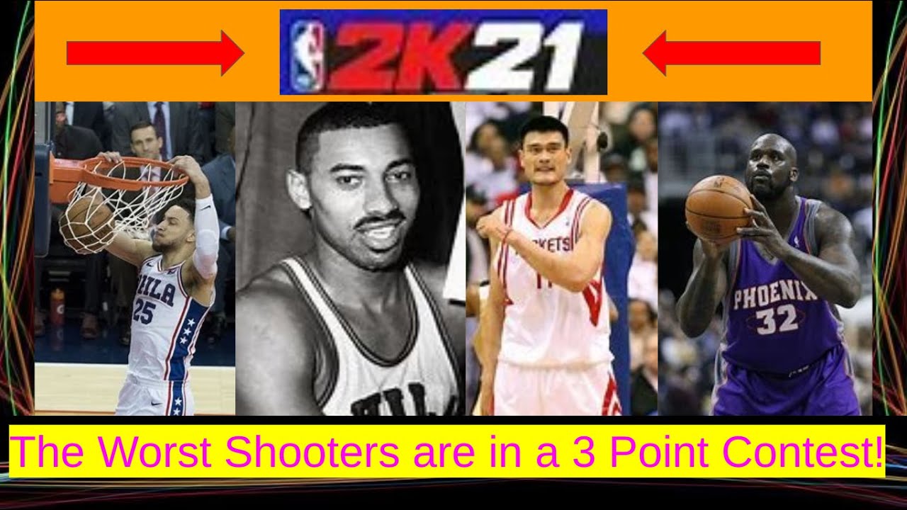 The Worst Shooters in NBA History are in a 3 point Contest! (NBA 2K21 ...