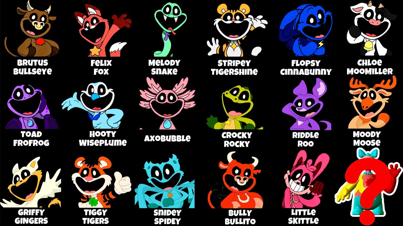 Every Rejected Critters in 8 Minutes (Poppy Playtime) - YouTube