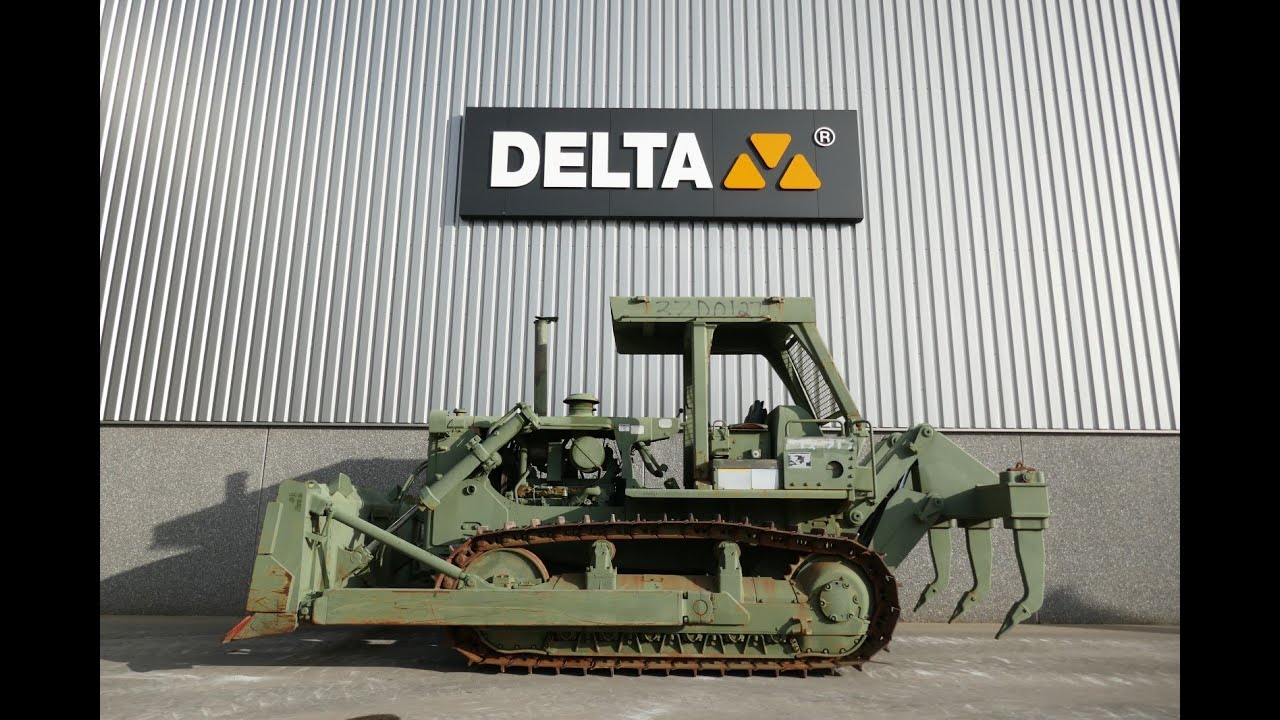 Demonstration video Caterpillar D7G Ex-Army Dozer - YouTube