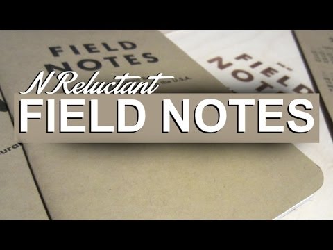 Field Notes Notebooks, Archival Wooden Box, and Calendar - YouTube