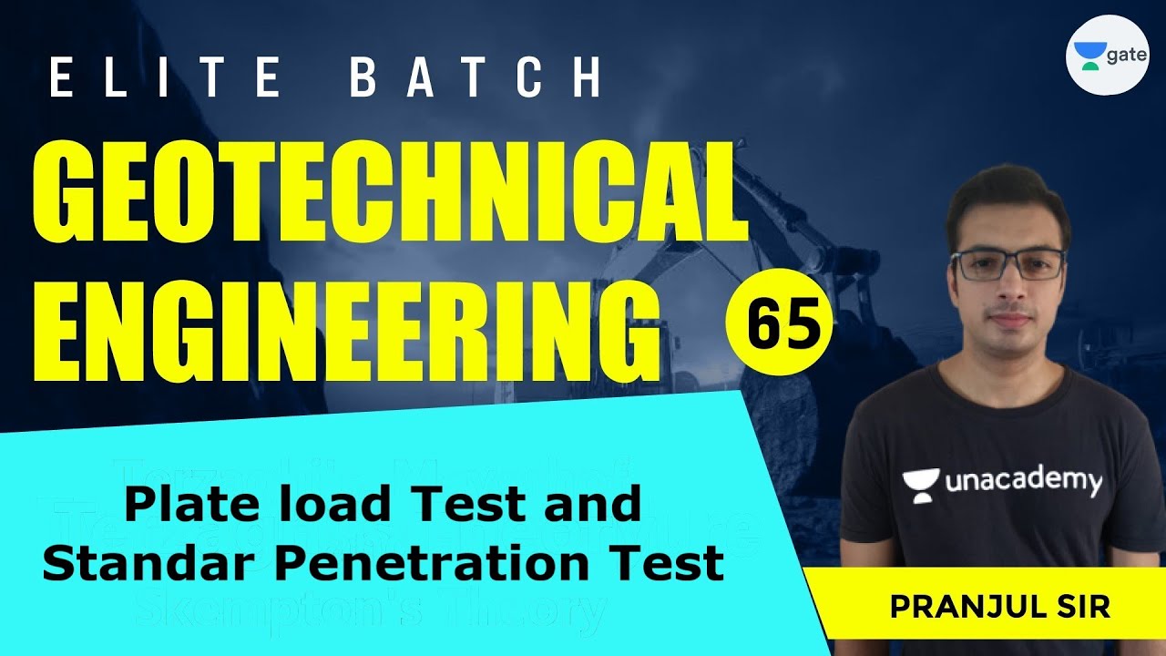 Plate load Test and Standar Penetration Test | L - 65 | Geotechnical ...