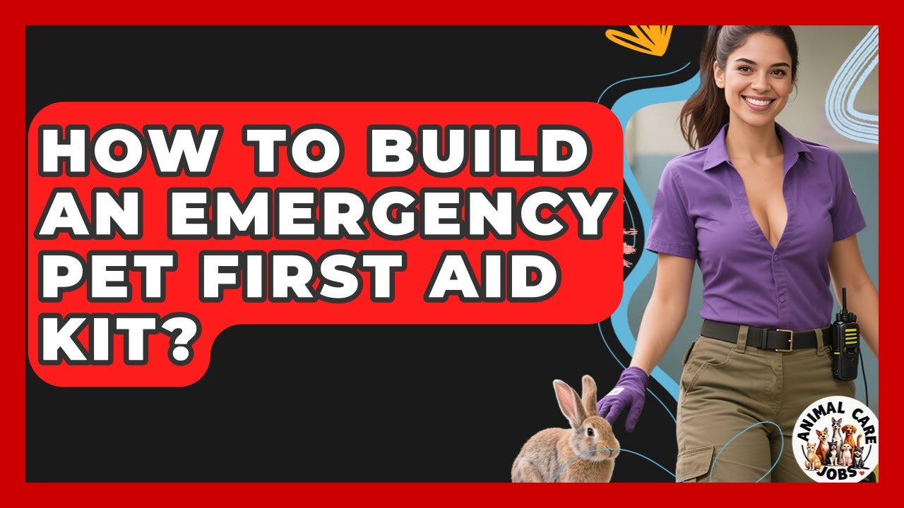 How To Build An Emergency Pet First Aid Kit? - Animal Care Jobs - YouTube