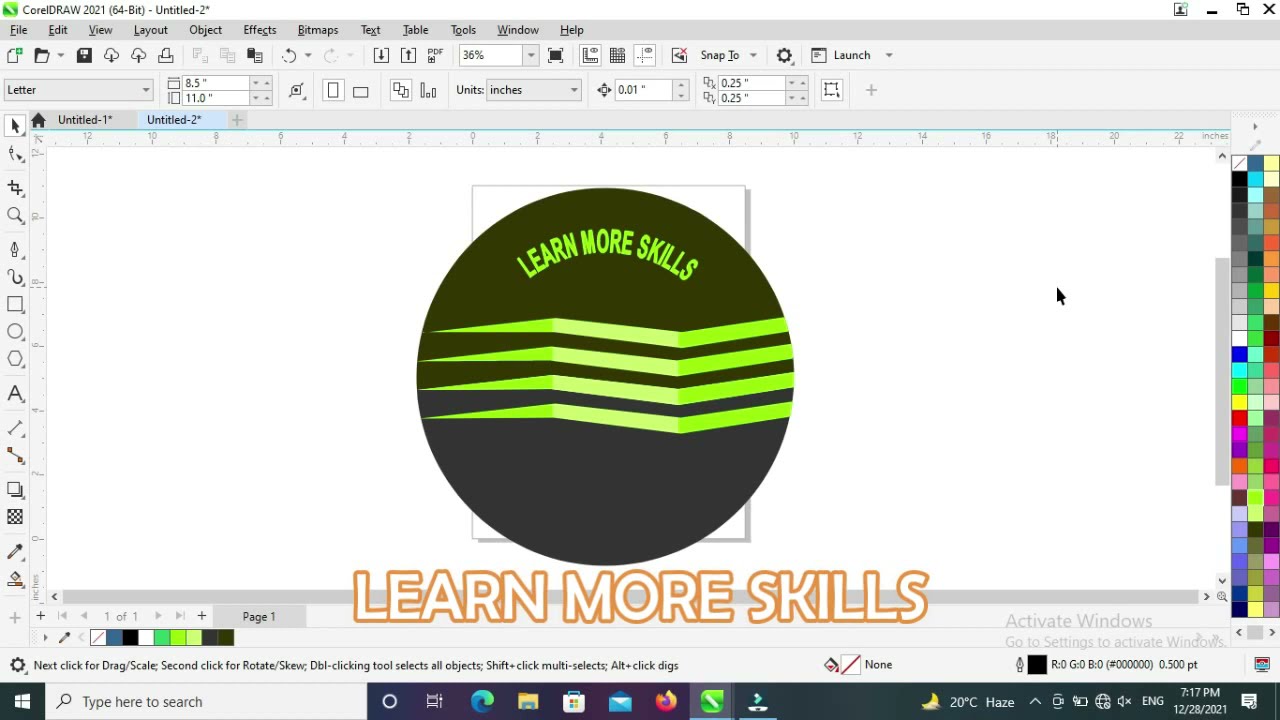 Learn Modern Logo Design By Using Pen Tool In Coreldraw And How To Use Pen Tool Techniques YouTube Learn Modern Logo Design By Using Pen Tool In Coreldraw And How To Use Pen Tool Techniques YouTube