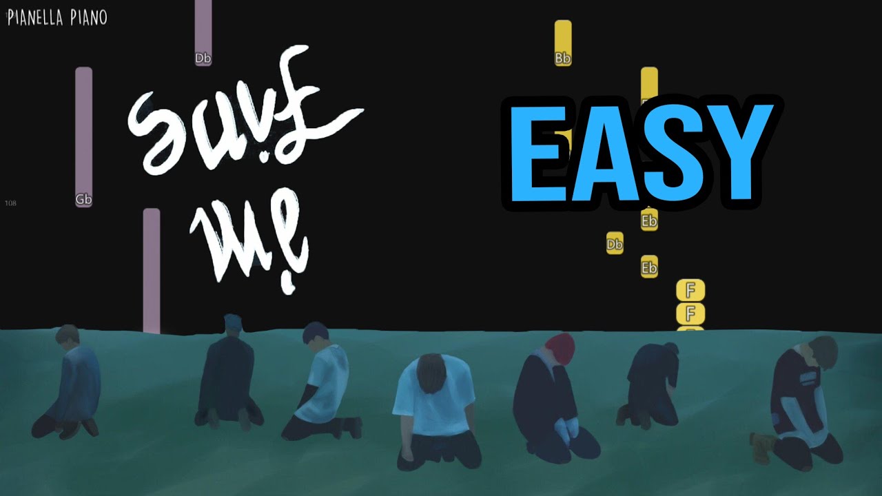 BTS - SAVE ME | EASY Piano Tutorial by Pianella Piano - YouTube