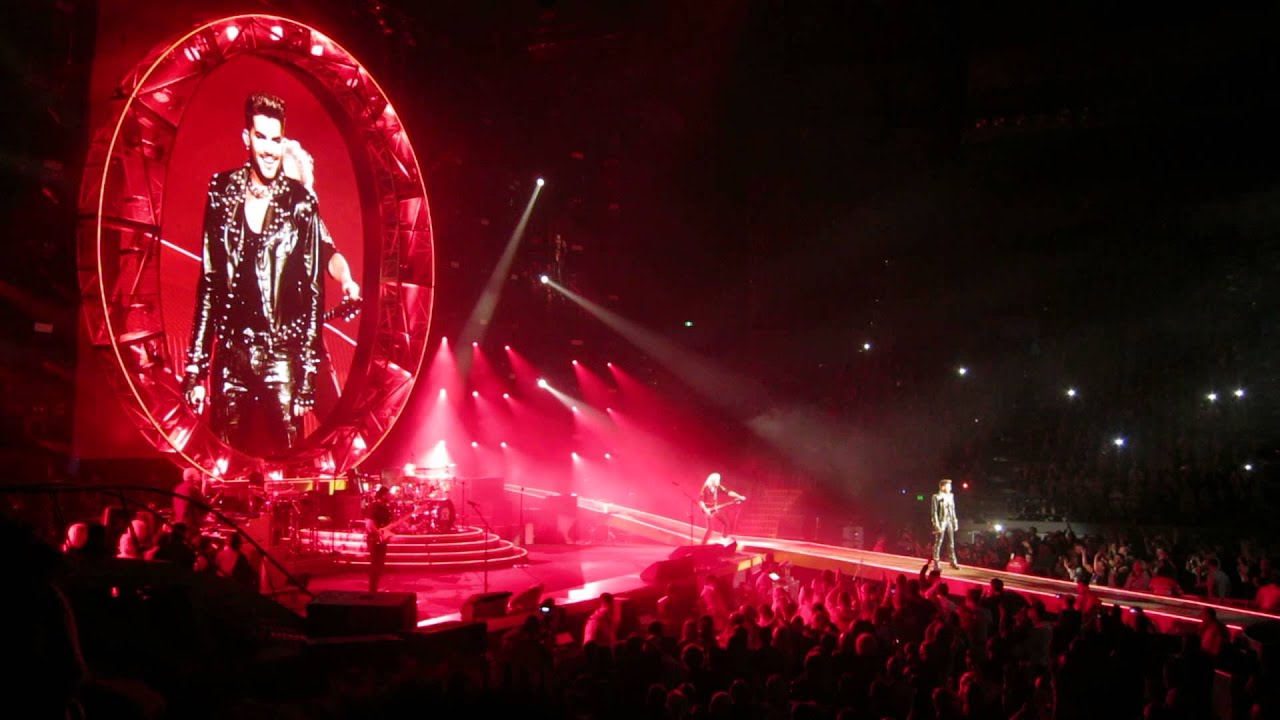 Queen + Adam Lambert Melbourne Fat Bottomed Girls 30 August 2014 - YouTube