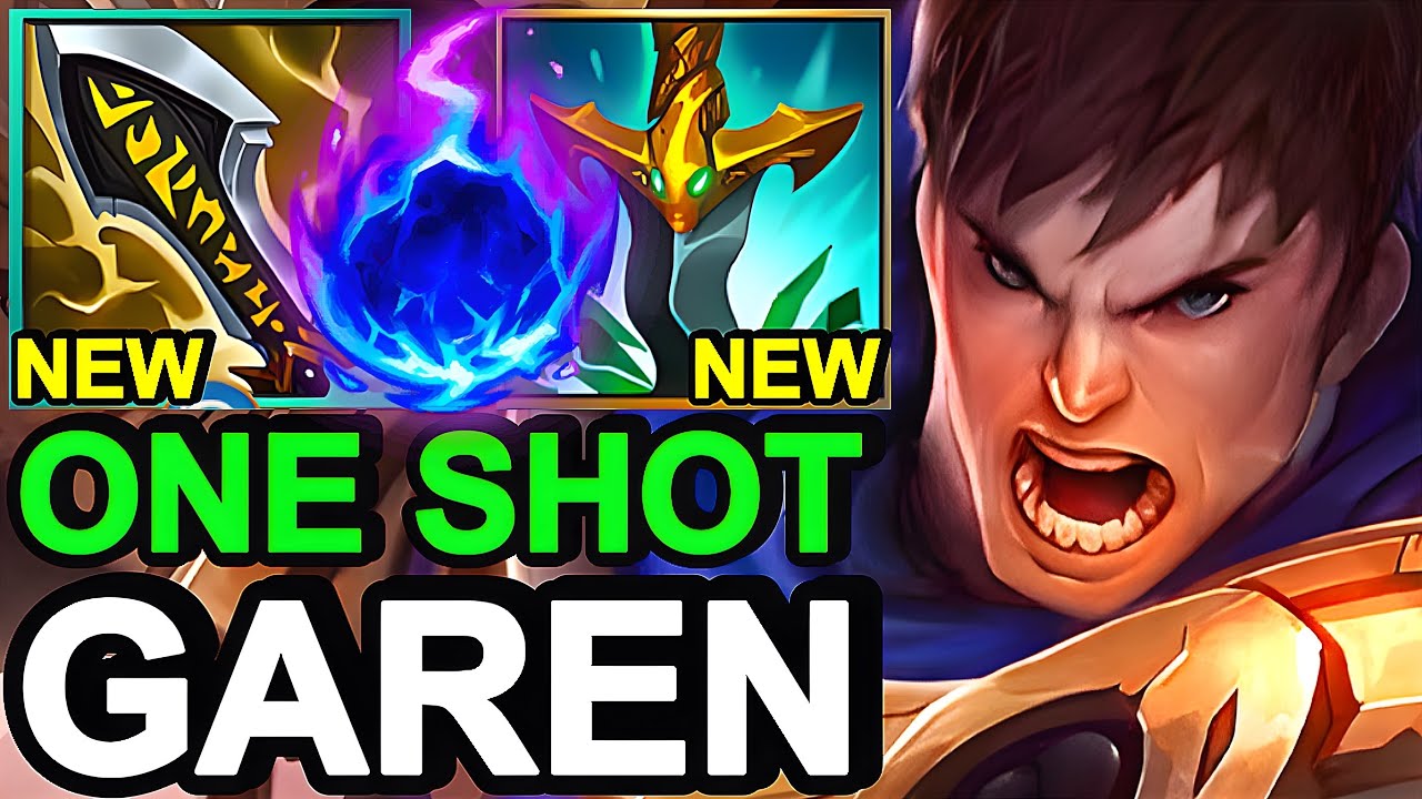 Wild Rift China Garen Top - New Max Burst Garen Build Runes - Infinity ...