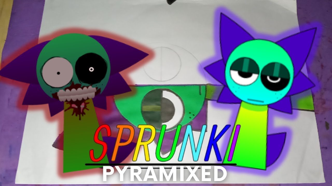 Sprunki Pyramixed Sulfur – Speed Drawing in 4 Phases🚀😄 - YouTube