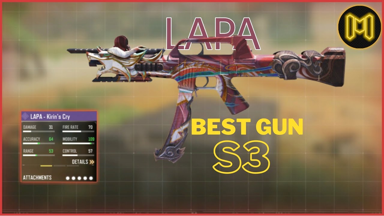 LAPA BEST GUN S3 IN CODM | ل ای پی بهترین گان سیزن ۳ کالاف دیوتی موبایل ...