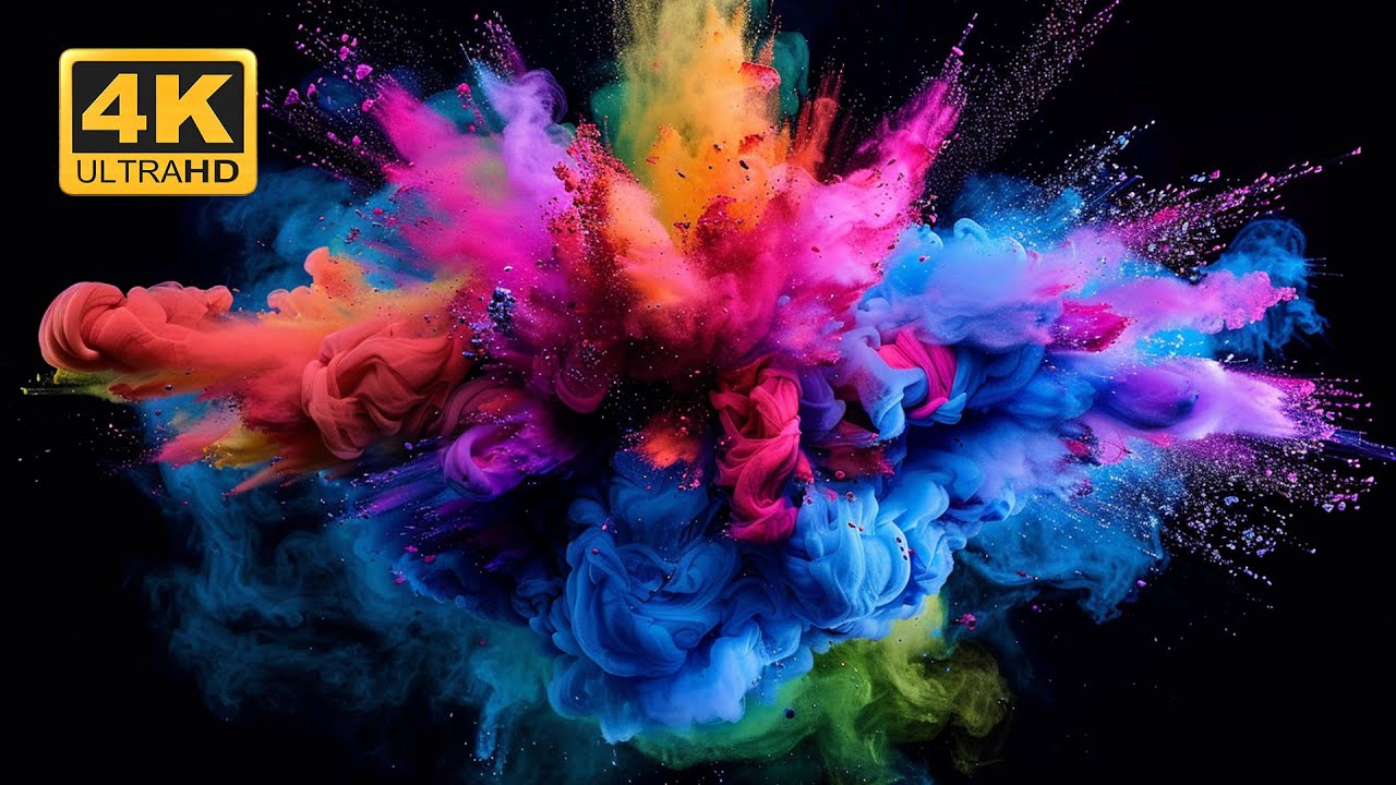 Abstract Liquid! 4K Relaxing Screensaver for Stress relief Relaxing ...