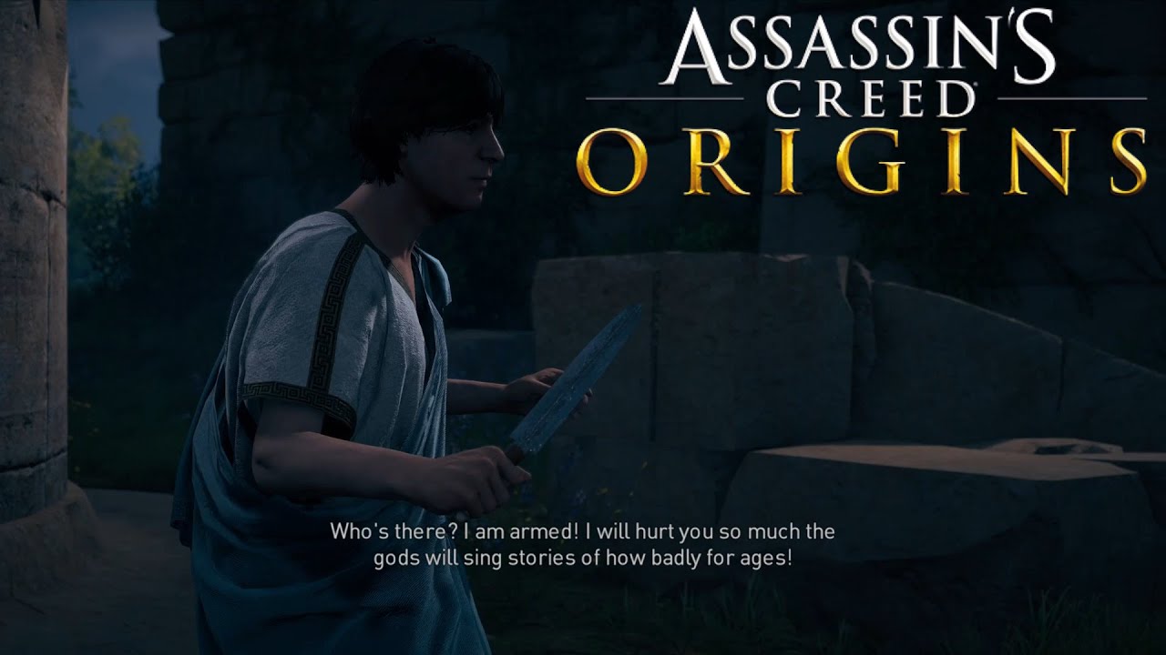 Assassin's Creed The Old Library Quest Walkthrough - YouTube