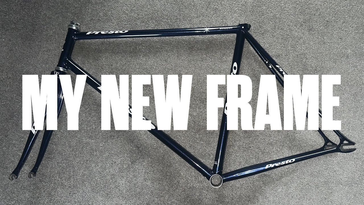 MY NEW FRAME! - Fixed Gear Cycling - YouTube