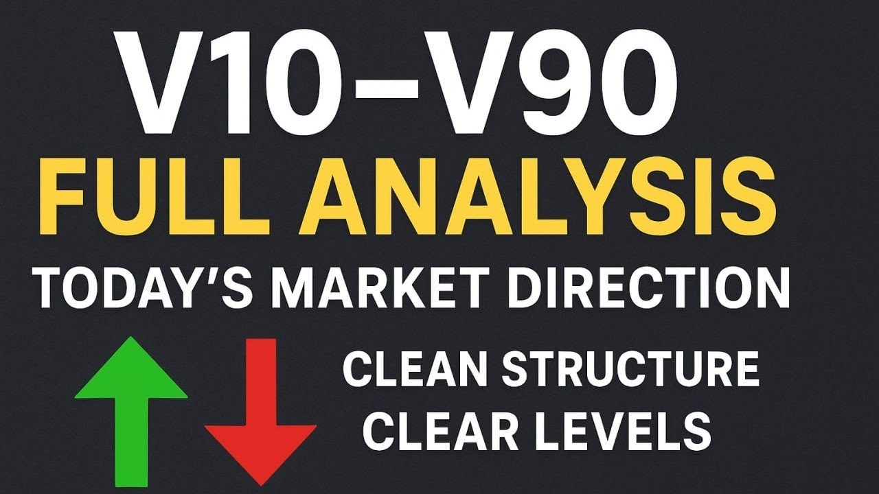 Full Volatility Analysis (V10 1s – V90) | Market Structure, Key Levels ...