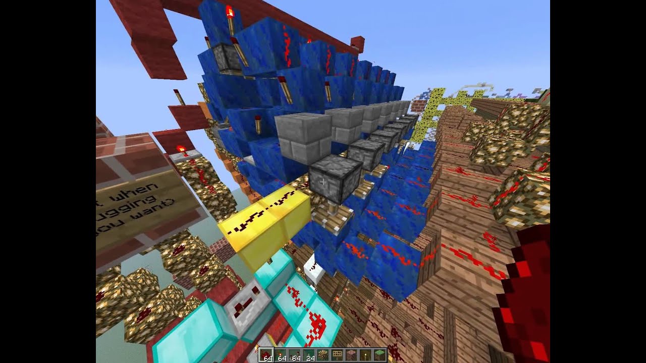 Minecraft 16-bit MIPS computer - YouTube