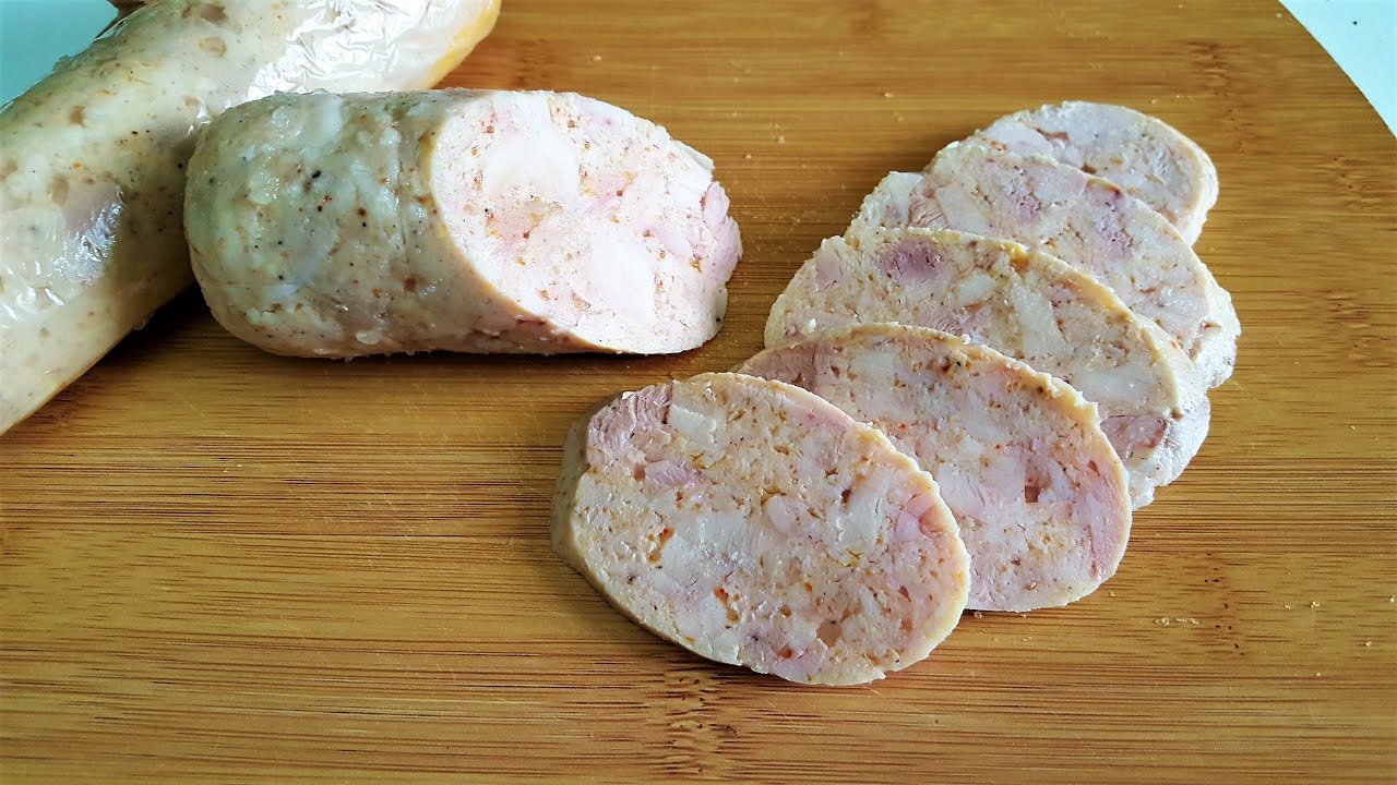 Ən ləzzətli sağlam kolbasa 2 ildi kolbasa ALMIRAM. Ev üsulu #kolbasa ...
