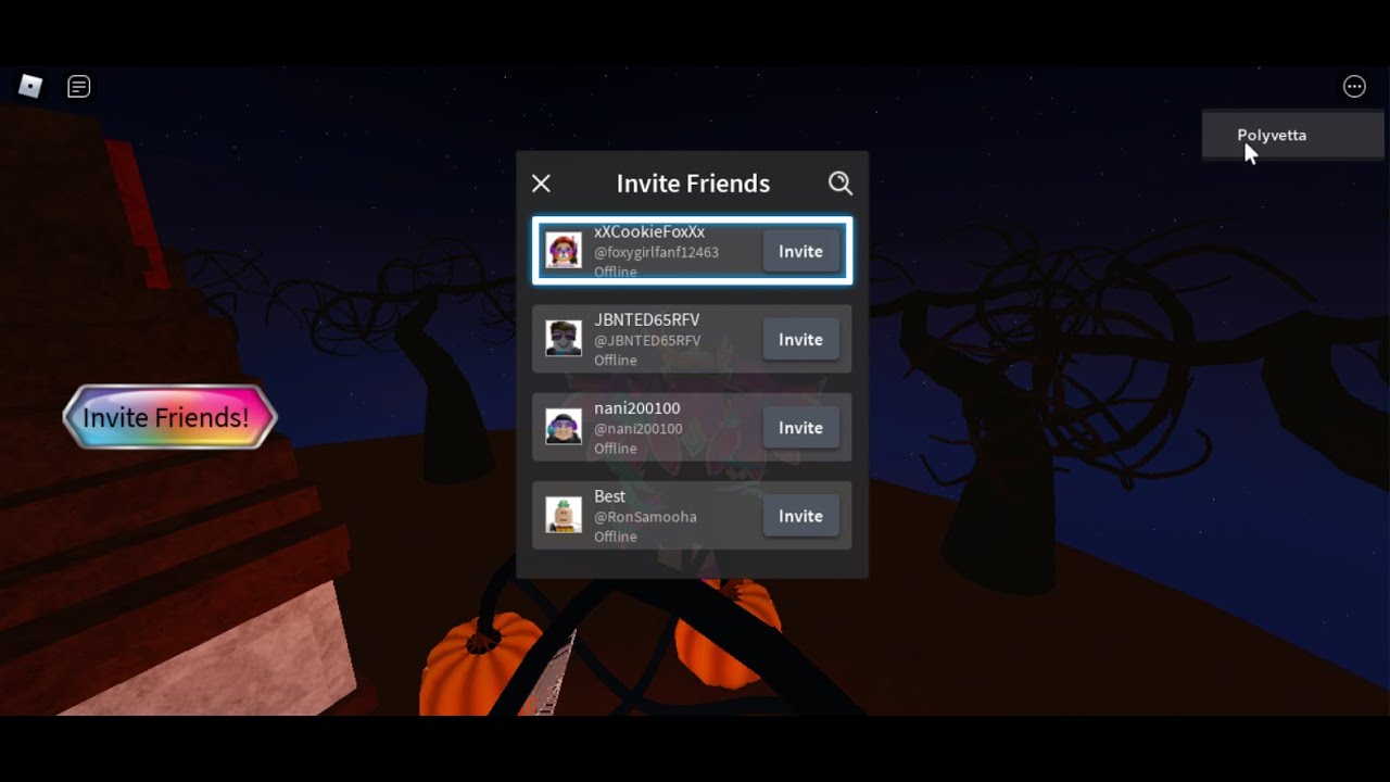 Делаем кнопку приглашения друзей в Roblox (Friends Invitation Button in ...