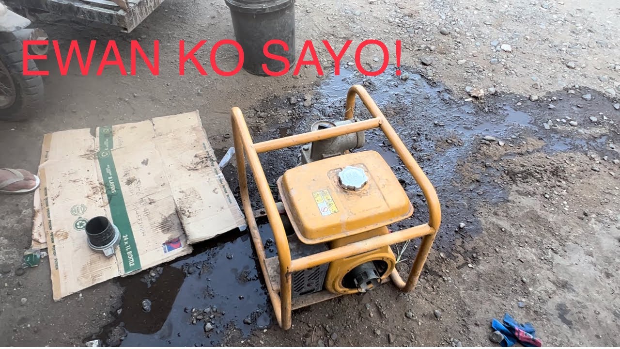ROBIN WATER PUMP ano ba talaga problema? - YouTube
