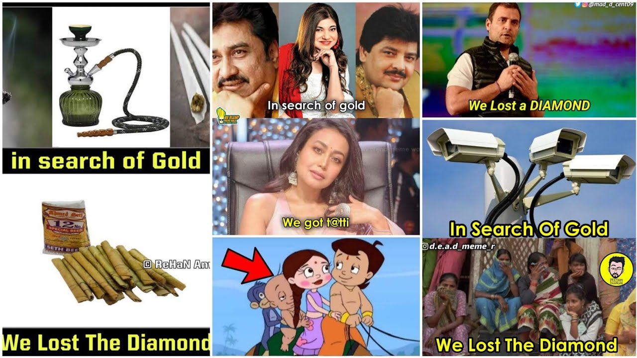 In search of gold we lost diamond 💎 memes || 18+ - YouTube
