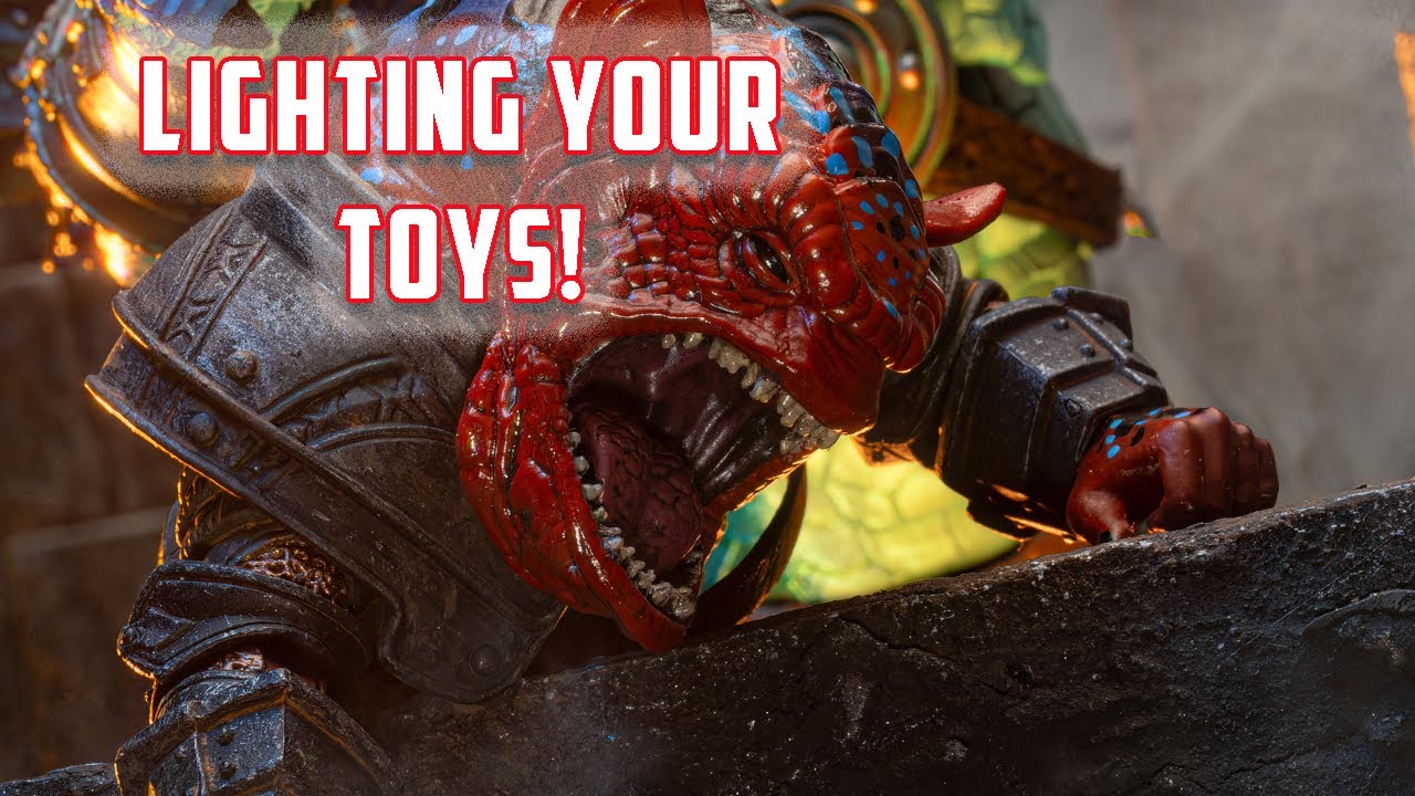 Mixing flash with constant light sources. Toy photography - YouTube