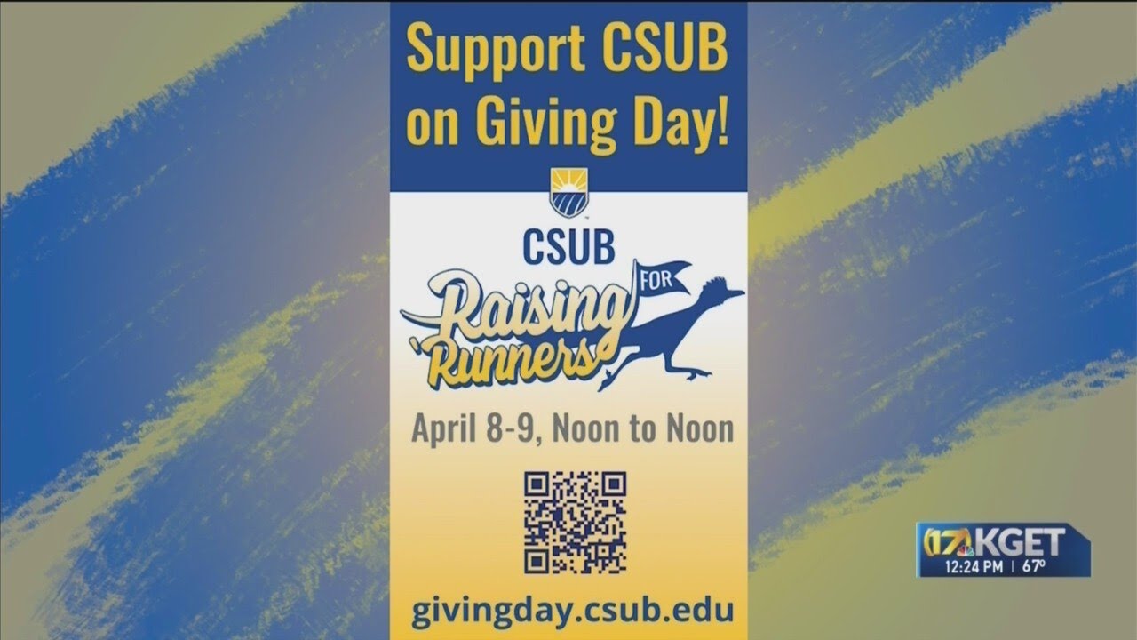 CSUB's giving day is April 8-9 - YouTube