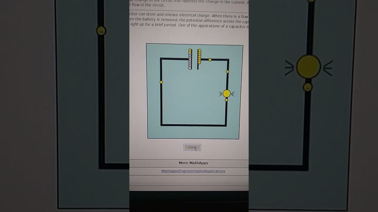 charging and discharging of capacitor | animation video | engineering ...