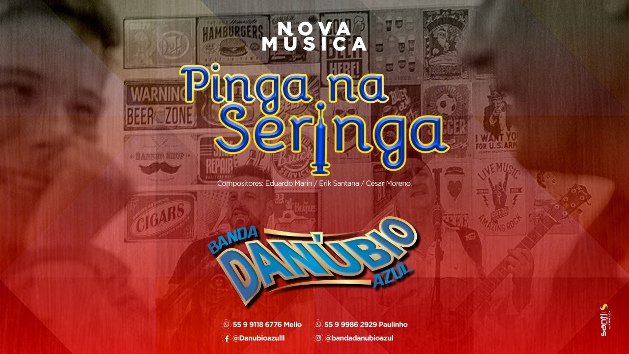 BANDA DANÚBIO AZUL - PINGA NA SERINGA (CLIPE OFICIAL) - YouTube