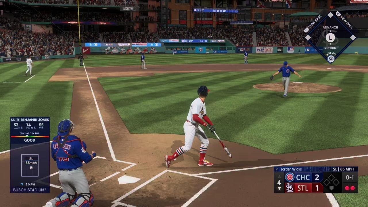 MLB The Show 22 catchy home run music 2 - YouTube