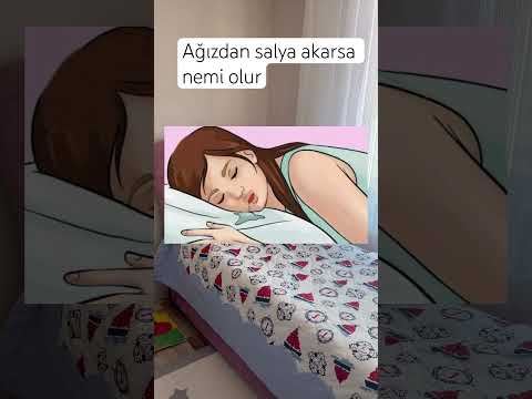 Ağızdan salya akarsa nemi olur
