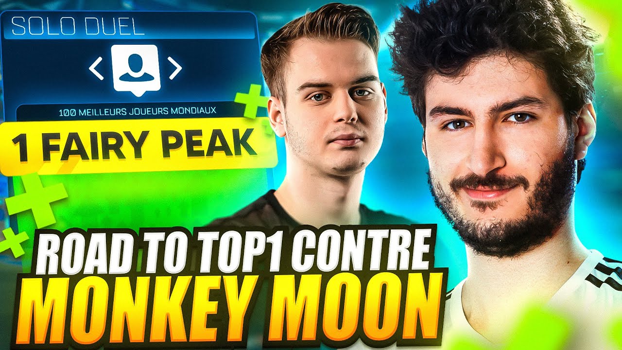 DES GAMES FOLLES CONTRE MONKEY MOON EN ROAD TO TOP 1 EN 1VS1 !! - YouTube