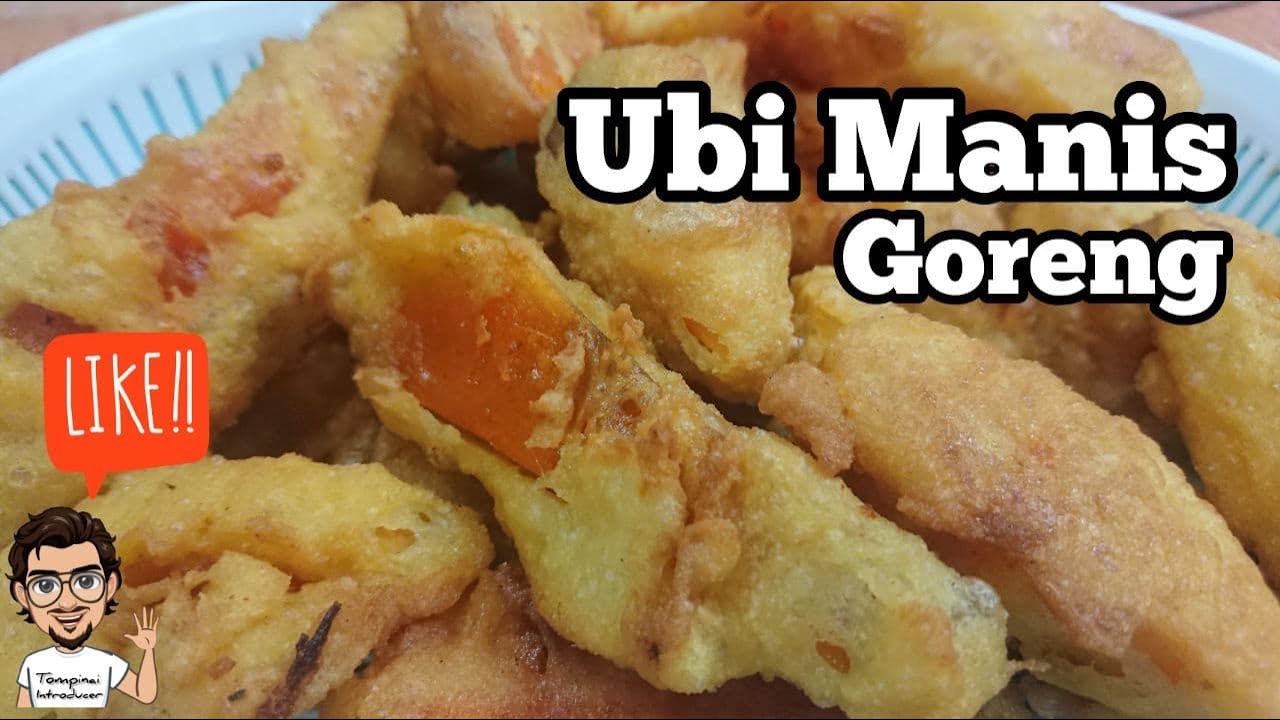 Ubi Manis Goreng | Kuih Ubi Manis - YouTube