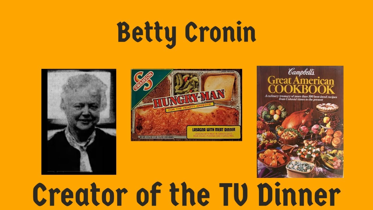 Betty Cronin, Creator of the TV Dinner - YouTube