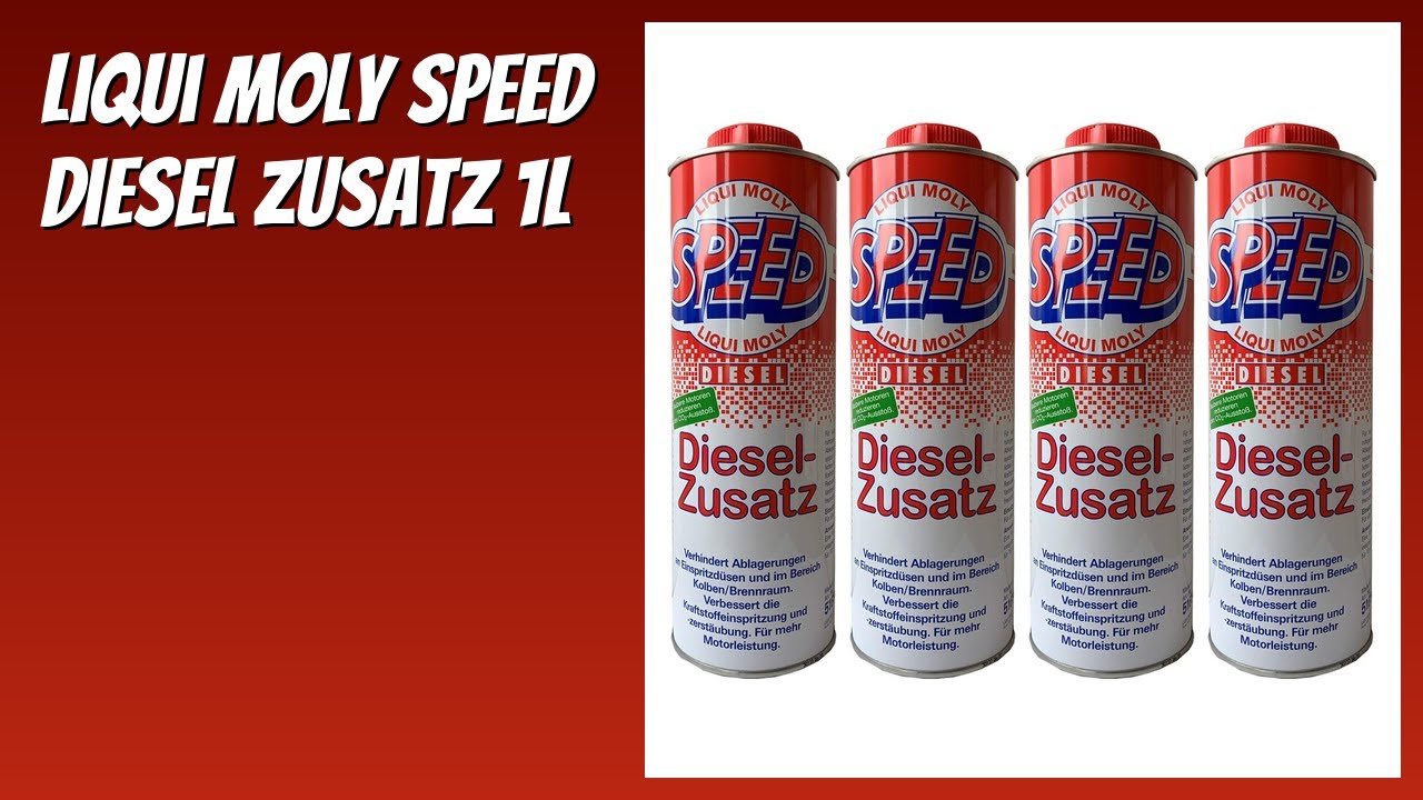BEWERTUNG (2026): Liqui Moly Speed Diesel Zusatz 1L. Infos - YouTube
