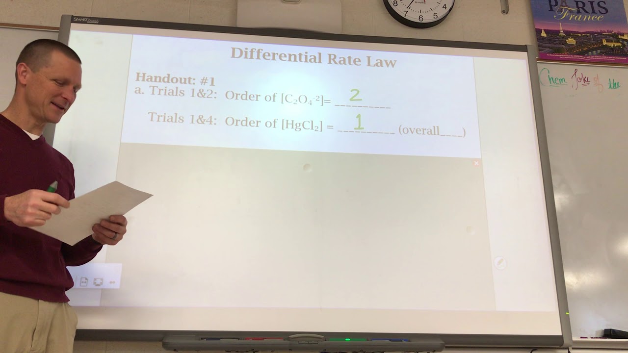 Dec.3 Diff. Rate Law - YouTube