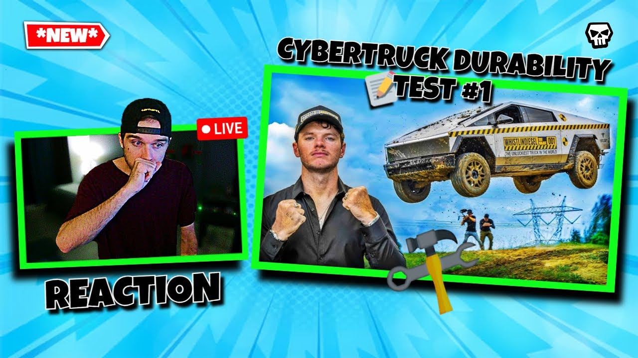 WhistlinDiesel's Cybertruck Durability Test #1⚠️ - YouTube