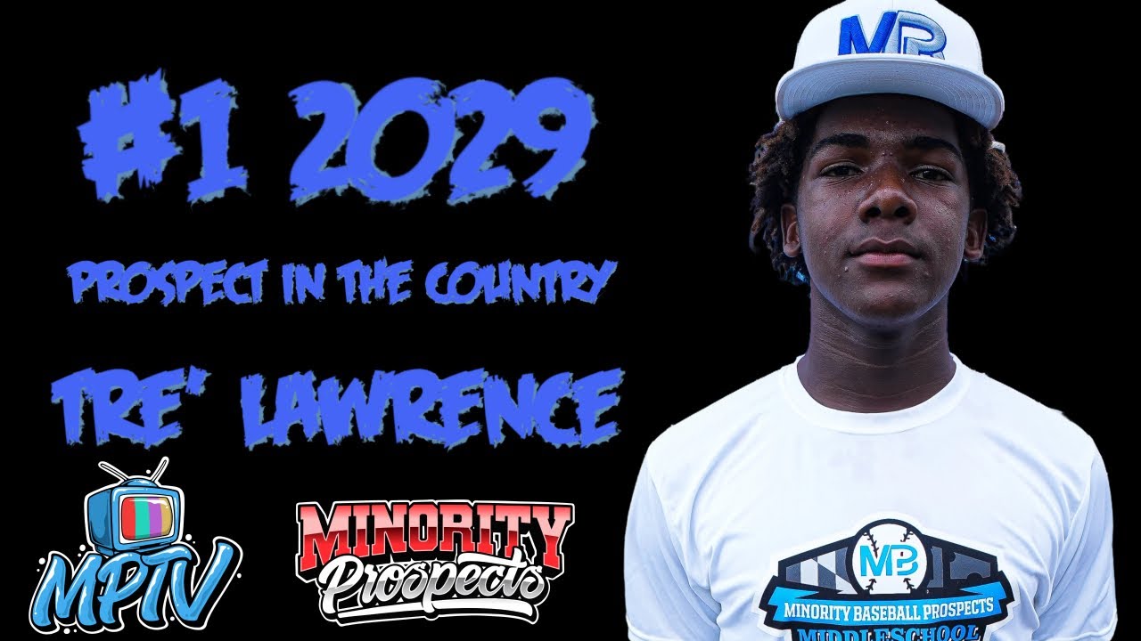 #1 Middle School Baseball Player in the Country Tre' Lawrence at MBP ...
