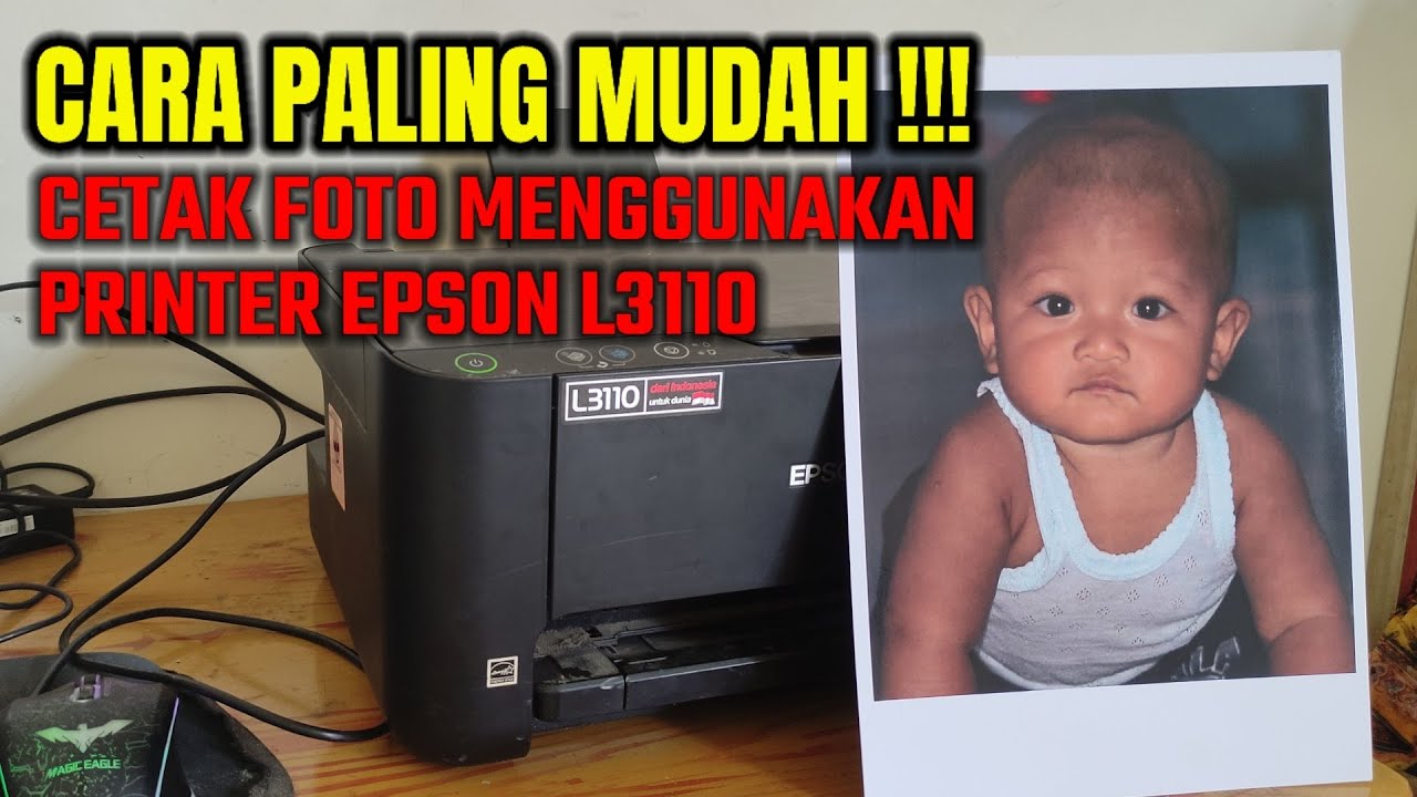 cara paling mudah !!! cetak foto ukuran 10r menggunakan printer epson ...