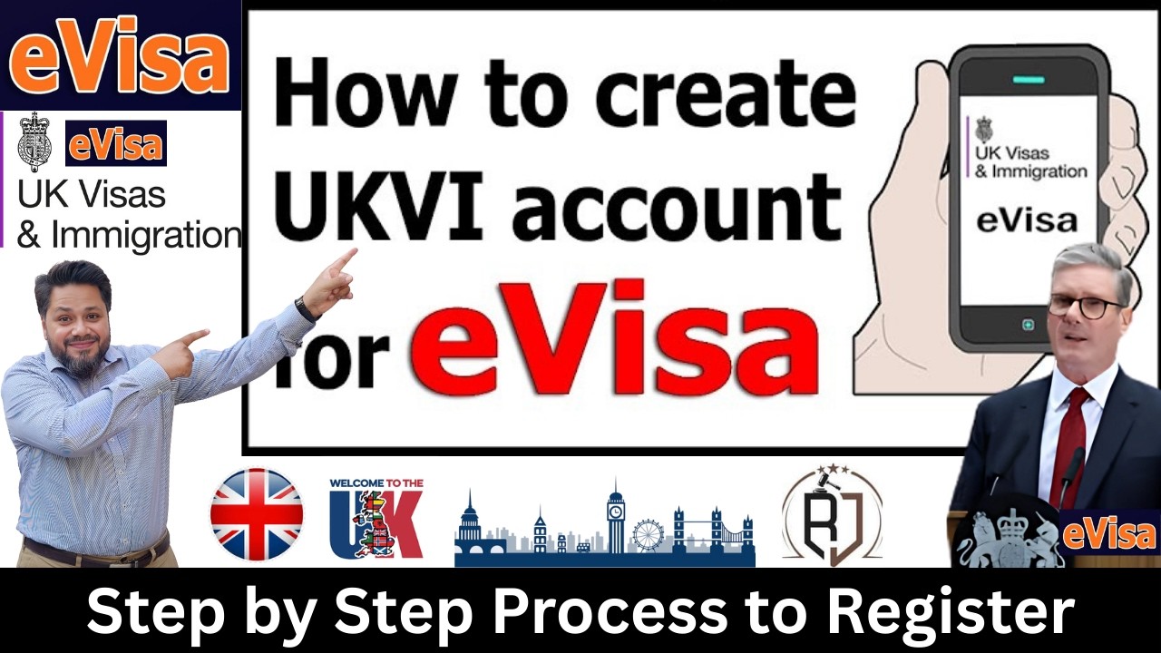 How to Create a UKVI Account & Link Your UK eVisa to Prove Immigration ...