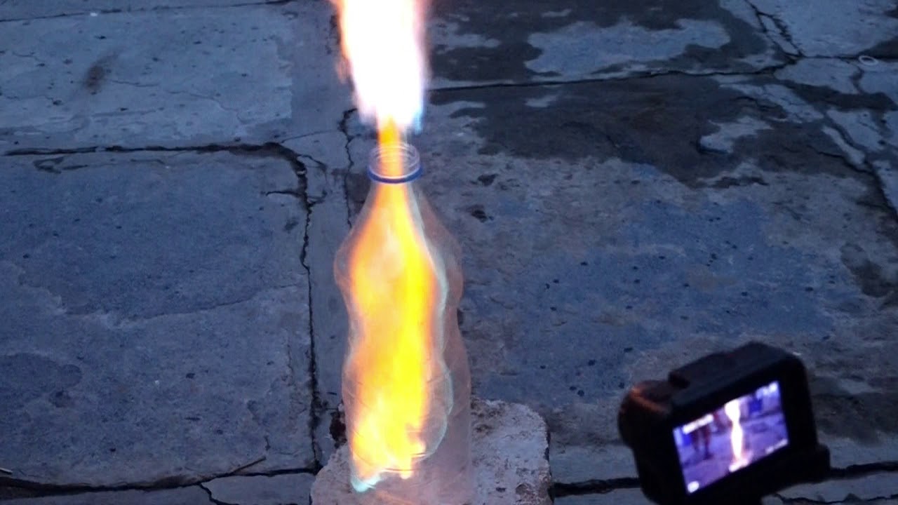 Experiments: ISO propyl alcohol DIY rocket //how to make rockets from ...